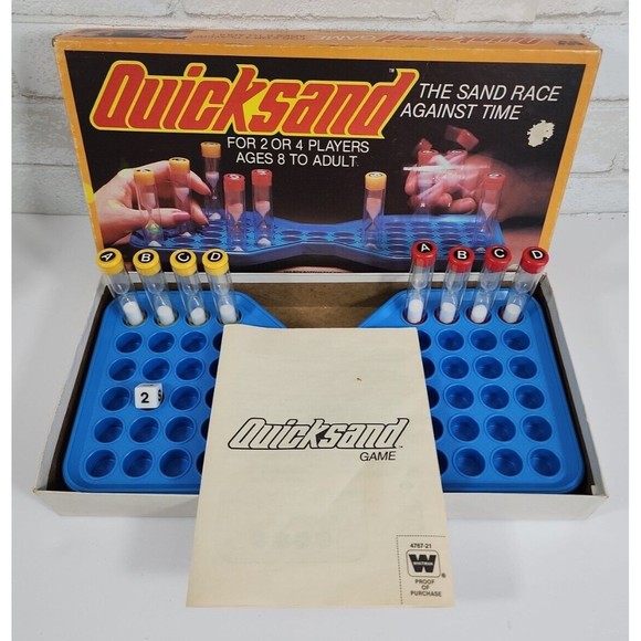 Games | Vintage 1981 Quicksand Game By Whitman | Poshmark